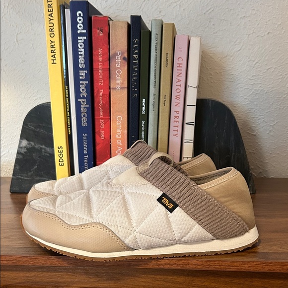 Teva | Shoes | Teva Beige And Cream Quilted Ember Slipons | Poshmark